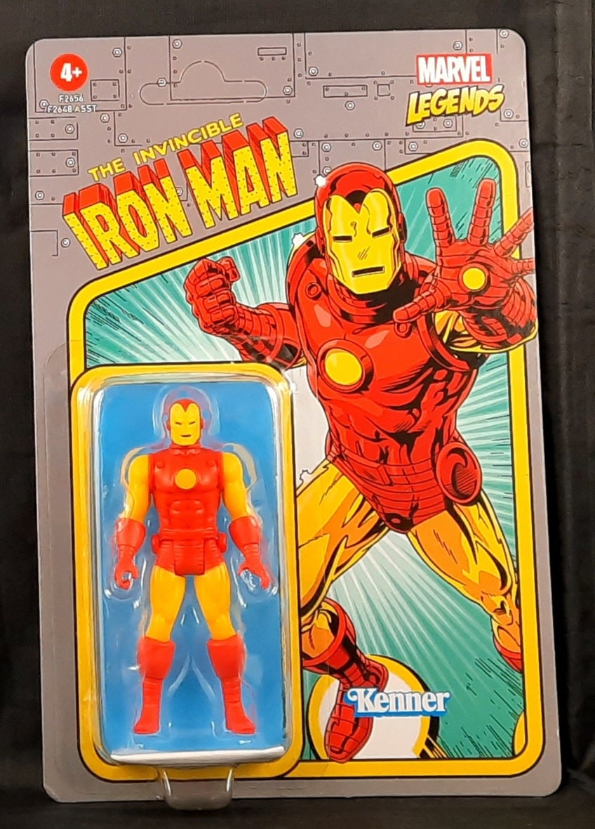 3.75 Inch Action Figure Marvel Legends The Invincible Iron Man ...